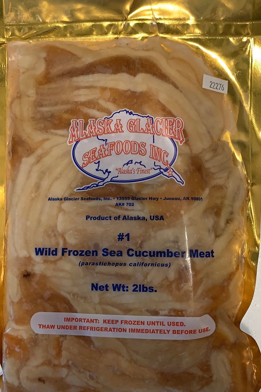 Alaskan Sea Cucumber Meat | WT Seafood Market